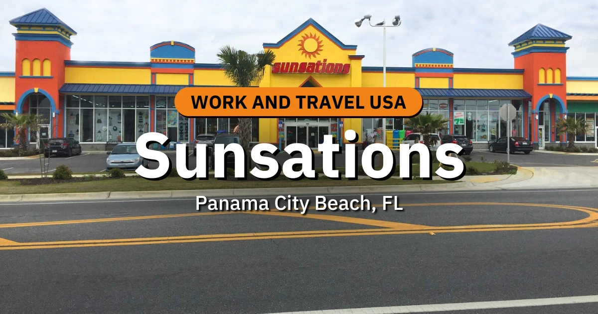 Work and Travel USA ที่ Sunsations, PCB Florida กับ New Step