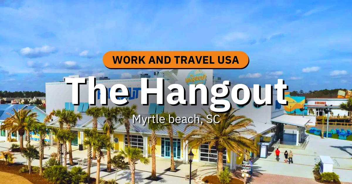 งาน Work and Travel USA ที่ The Hangout, Myrtle Beach, South Carolina ...