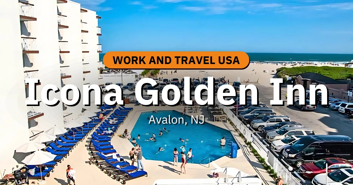 Work and Travel USA ที่ Icona Golden Inn, Avalon, NJ กับ New Step