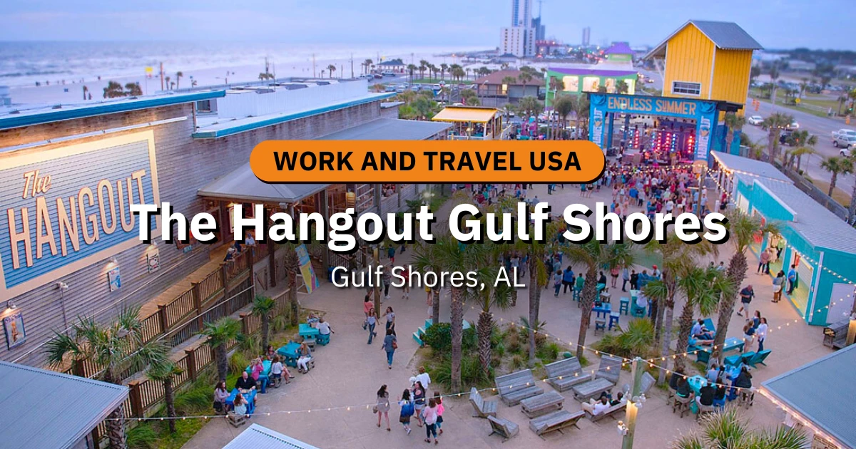 งาน Work and Travel USA ที่ The Hangout, Gulf Shores, Alabama กับ New ...